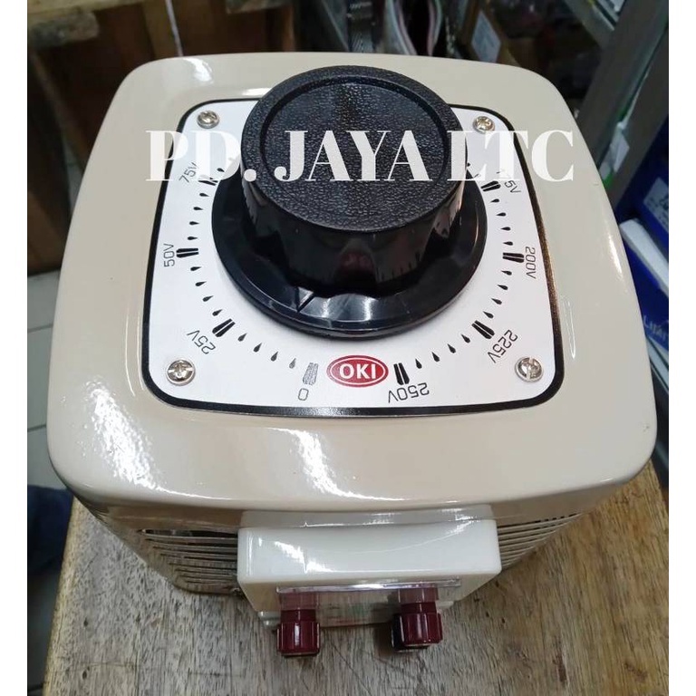 Jual Oki Slide Regulator - Transformer Slide Regulator TDGC2-1KVA ...