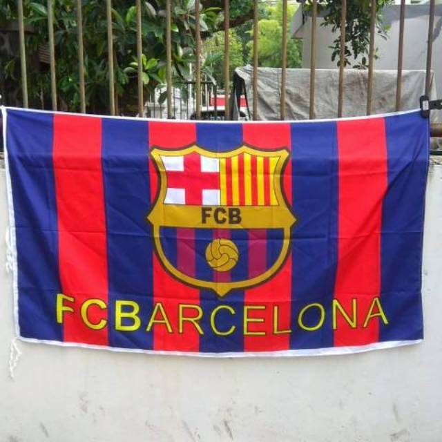 Jual Bendera Bola Club Barcelona / Flag | Shopee Indonesia