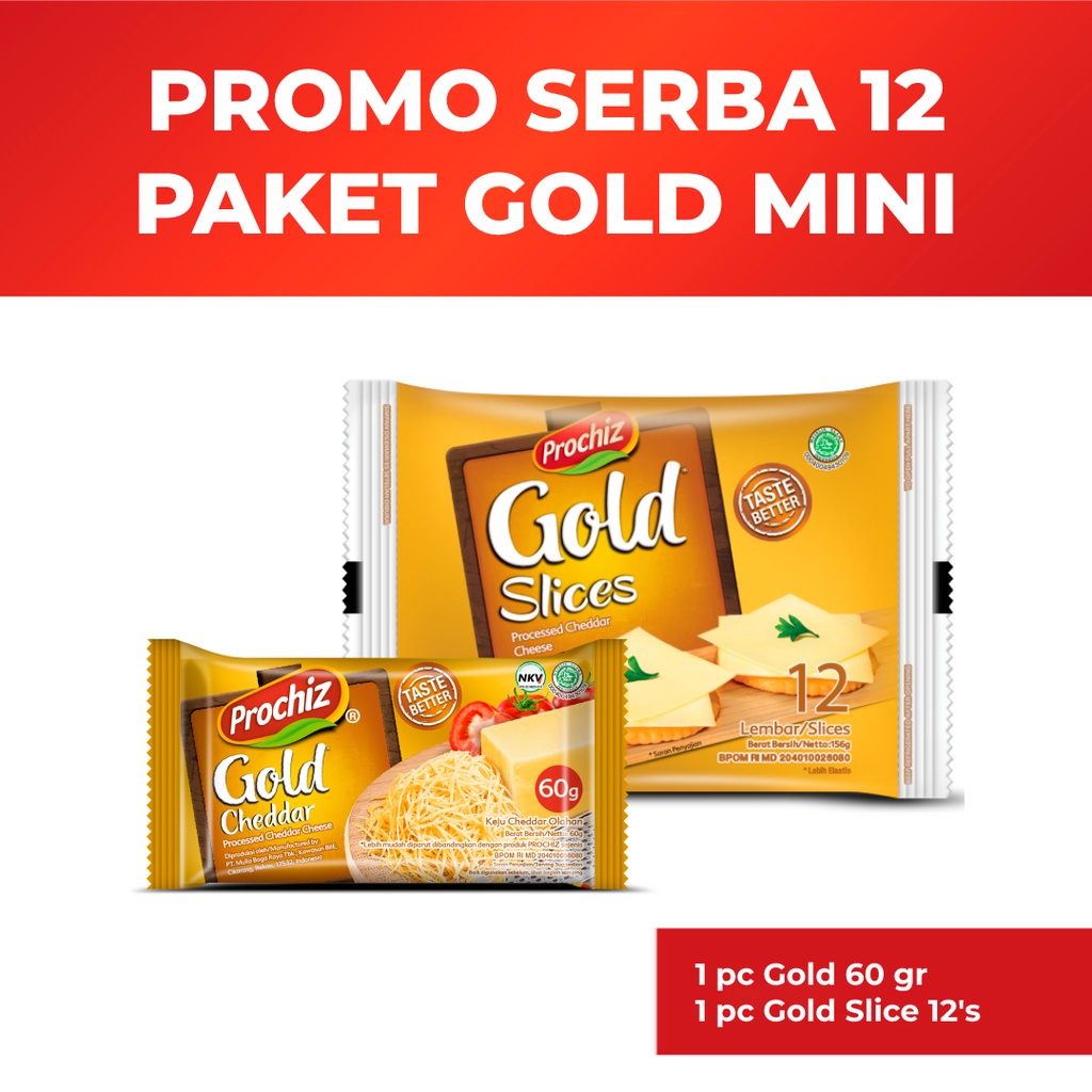 Jual [Promo Serba 12] Paket Gold Mini | Shopee Indonesia