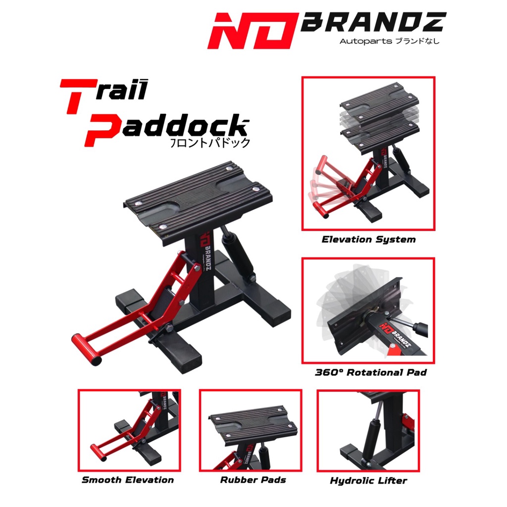 Jual Standart Paddock Motor Trail Tengah Jack Stand NO BRANDZ Universal ...