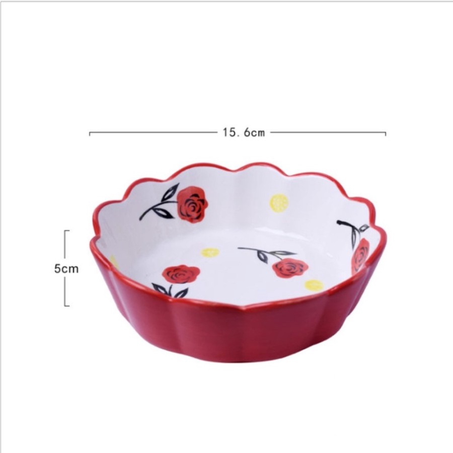 Jual Ceramic Food Bowl / Mangkok Keramik Porcelain Soup Mie Salad Snack ...