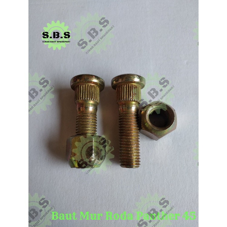 Jual BAUT + MUR RODA PANTHER PANJANG & PENDEK | Shopee Indonesia