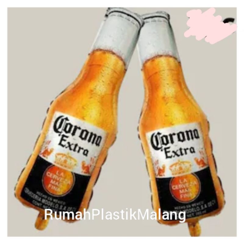 Jual balon botol beer corona extra bir bottle party dekorasi ulang ...