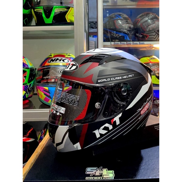 Jual KYT R10 Flat RACE EDITION | Shopee Indonesia