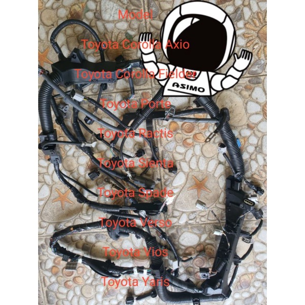 Jual kabel body Engine original part Toyota Great Corolla Axio Corolla ...