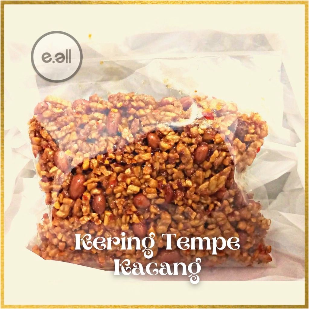 Jual Tempe Kacang Kering 200 gram - cemilan instan enak original asli ...