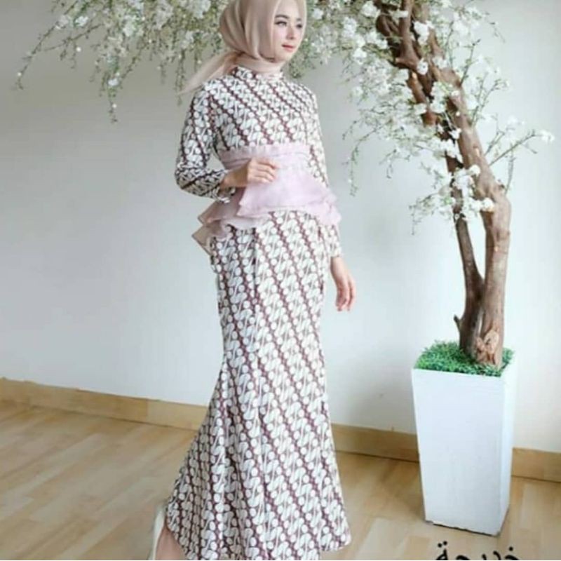 Jual 1 set dress ld 105 warna pink dan biru | Shopee Indonesia