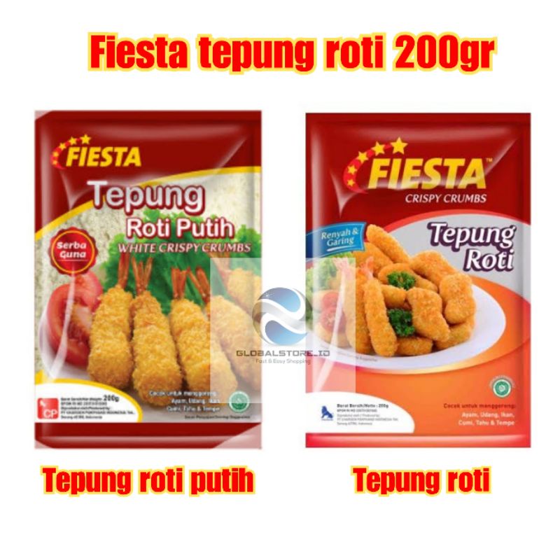 Jual Fiesta tepung roti 200gr | Shopee Indonesia