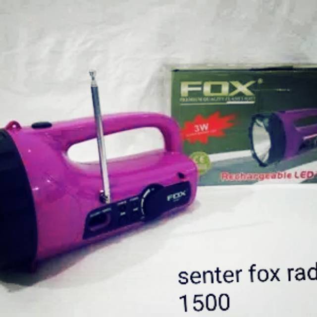 Jual Senter fox radio | Shopee Indonesia
