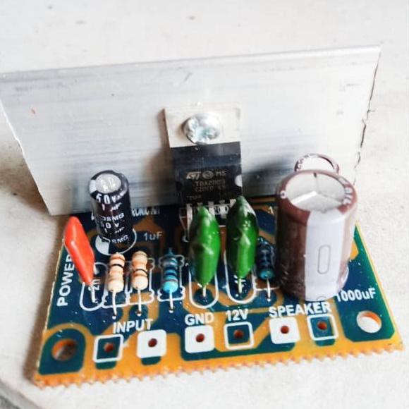 Jual Kit Power Amplifier Mono 100W Dc 12 Volt By Spe Mhlelek99 | Shopee ...