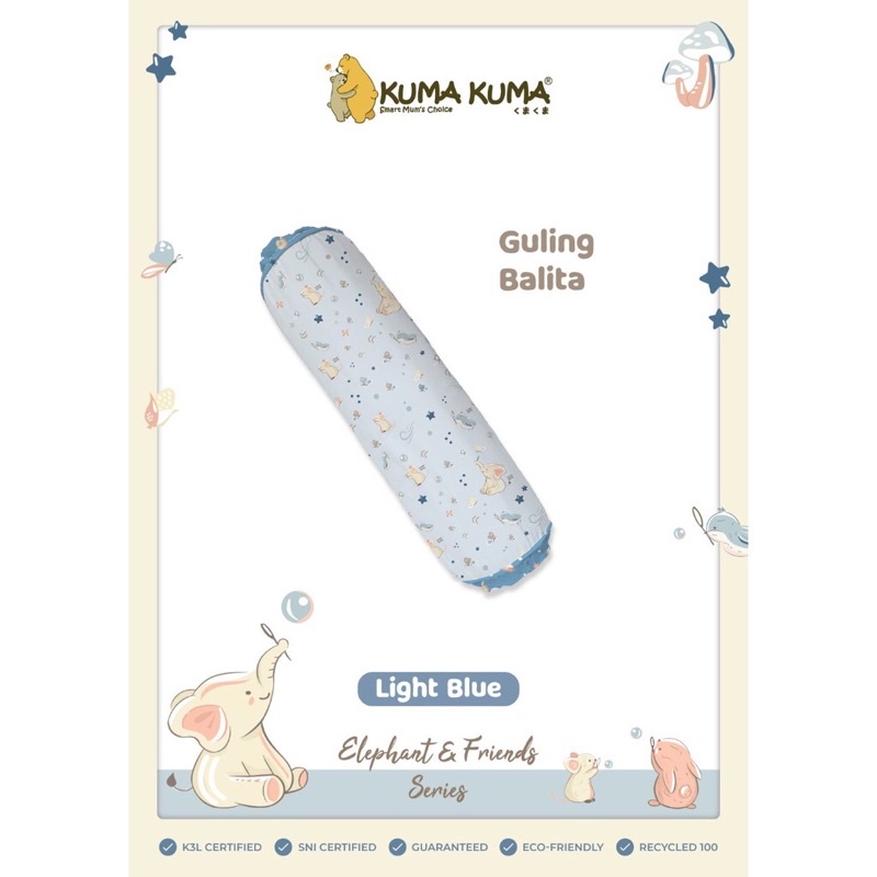 Jual Kuma Kuma Guling Balita (Elephant and Friends Series) | Shopee ...