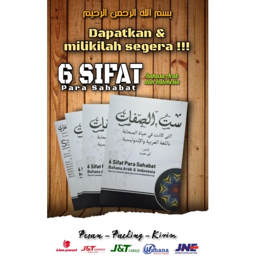 Jual Enam Sifat Sahabat Nabi Saw Arab-indonesai | Shopee Indonesia