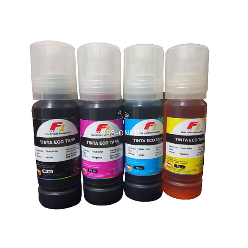 Jual Tinta F1 Eco Tank Epson 90ml | Shopee Indonesia