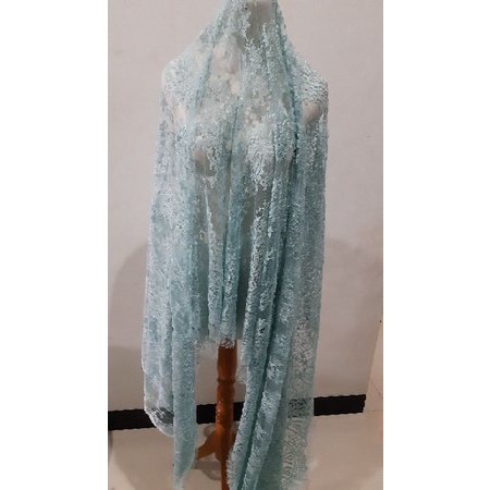 Jual Kain Bahan Brokat prancis Asli original / lace france 100% ...