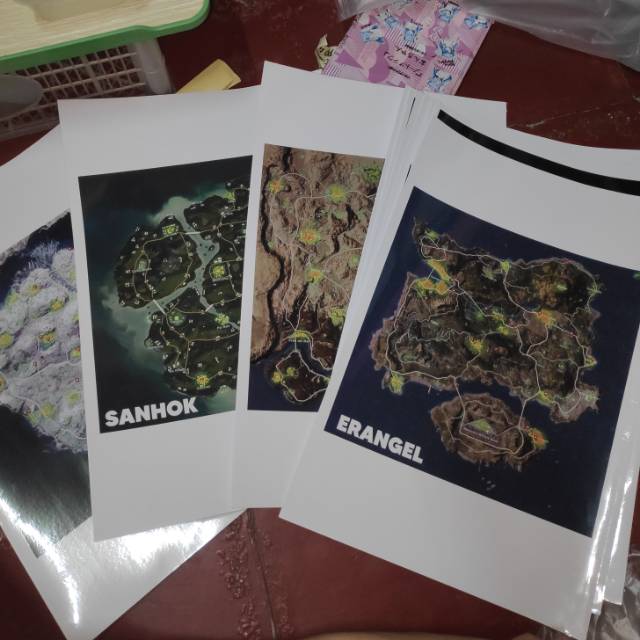 Jual Poster MAP PUBGM | Shopee Indonesia