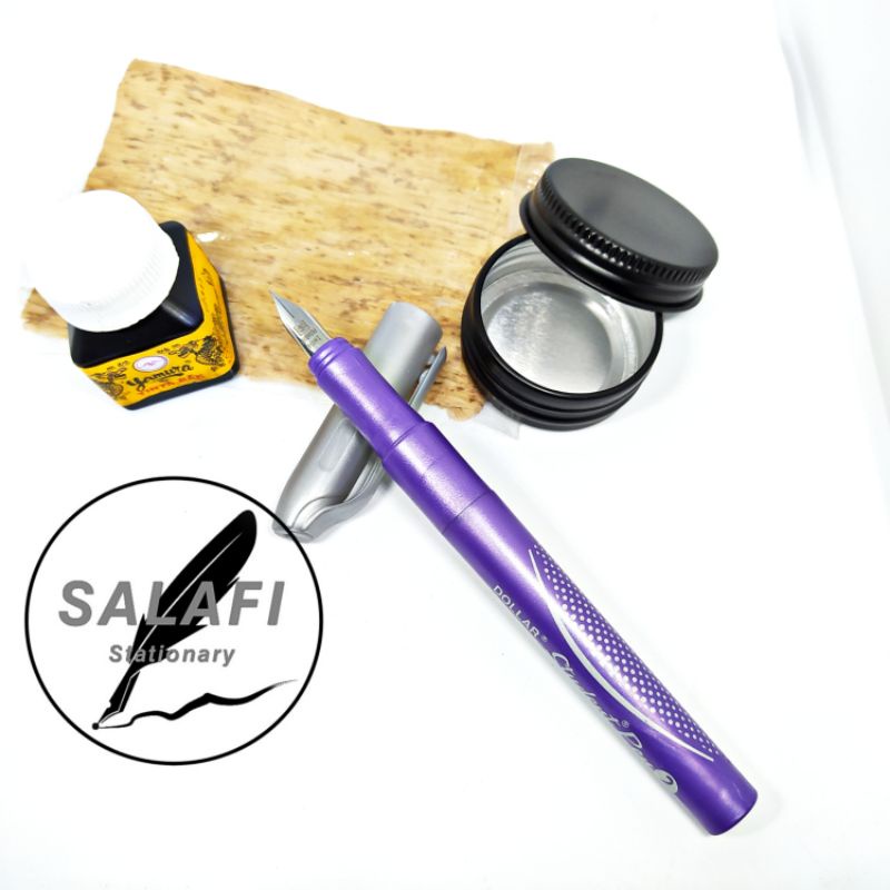 Jual fountain pen kalam pena asahan makna kitab nib ukuran 0,28Mm ujung ...