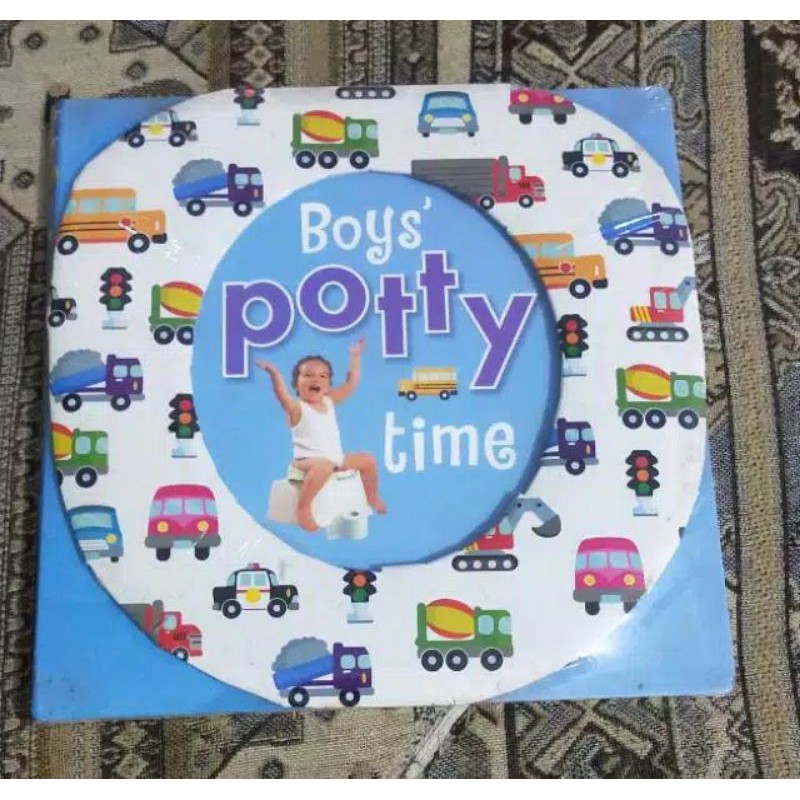 Jual Buku Boardbook Boys Potty Time and Girls Potty Time | Shopee Indonesia