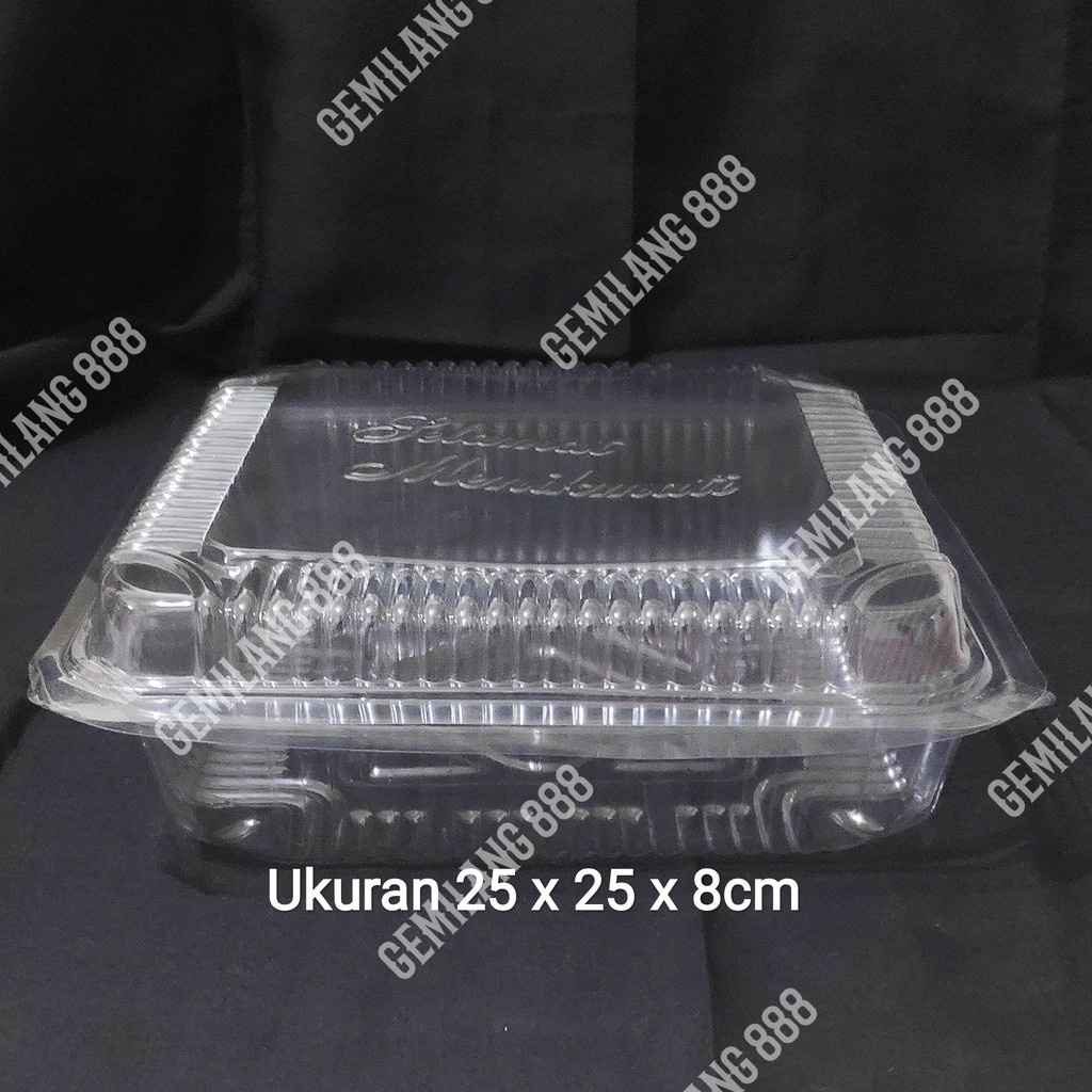 Jual Mika Plastik Jumbo (isi 10 pcs), Mika Kue, Tempat Kue Plastik | Shopee Indonesia