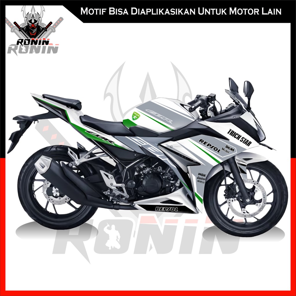 Jual Sticker Decal Striping CBR 150R Facelift Motif Trick Star | Shopee ...