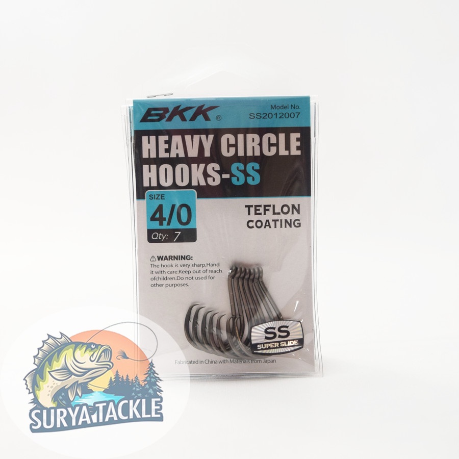Jual BKK Heavy Circle Hooks- SS Size. 4/0 Isi 7 pcs | Shopee Indonesia