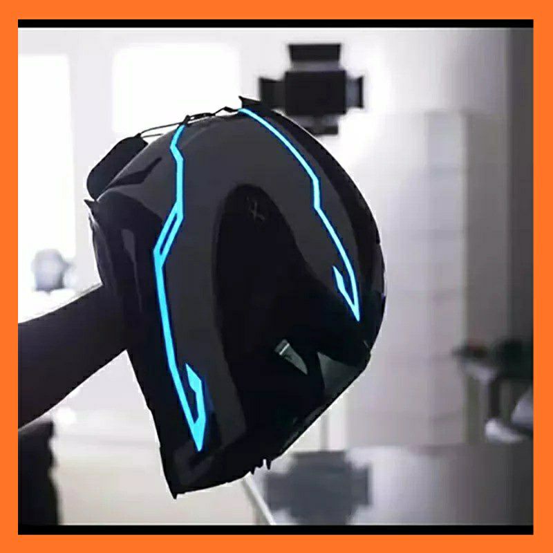Jual Stiker Lampu Led Strip Helm Motor Safety Warning Helmet | Shopee ...
