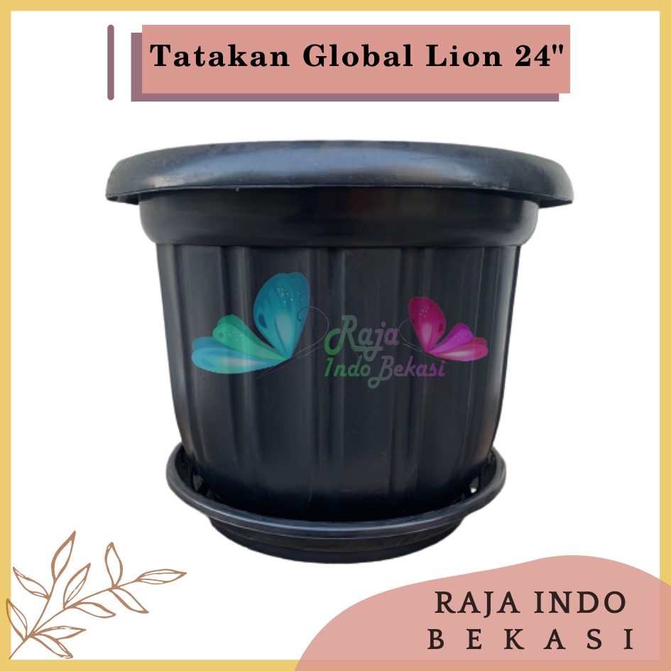 Jual ONLY SAMEDAY AND INSTAN Pot Gloria 60 Hitam - Pot Besar Jumbo 50 ...