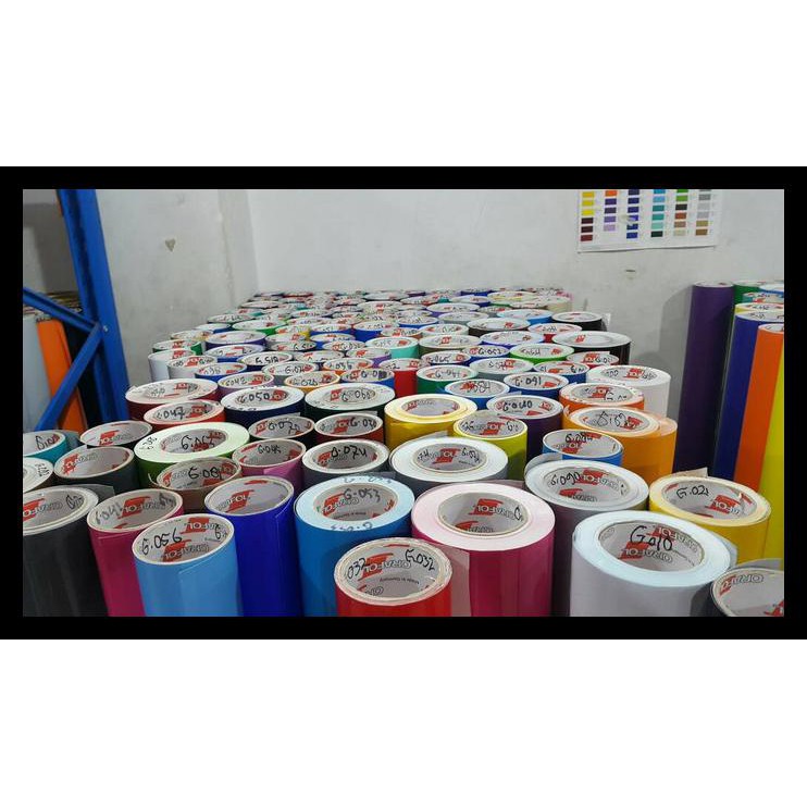 Jual SPECIAL Stiker / Sticker Oracal 651 Gloss (50cm x 126cm) Mobil dan ...