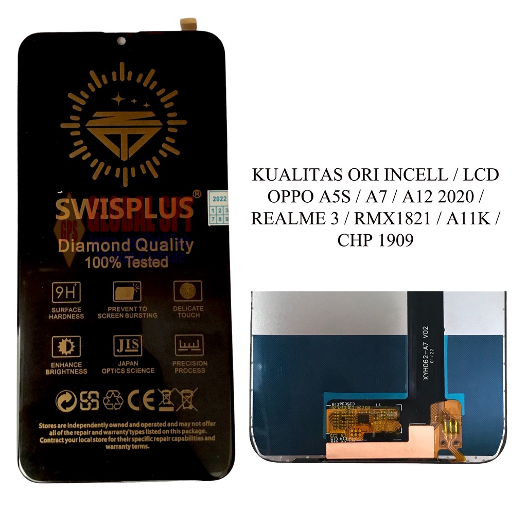Jual LCD TOUCHSCREEN OPPO A5S / A7 / A12 2020 / 3 / A11K / CPH1909 ...