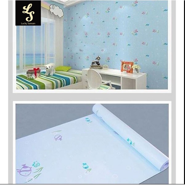 Jual C001a - C009a Wallpaper Sticker Motif Anak / Kartun - Wallpaper Dinding Cute | Shopee Indonesia