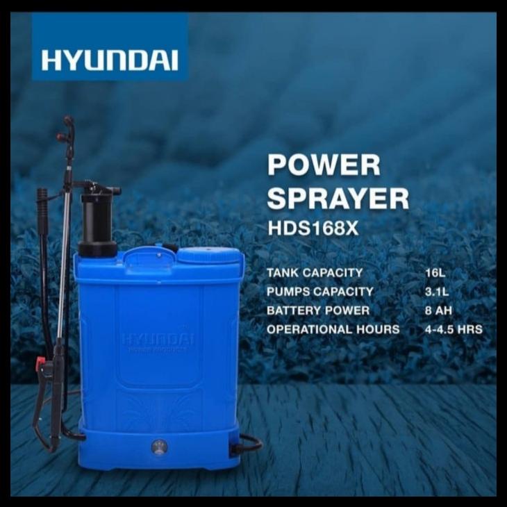 Jual Sprayer Hyundai 168X Bisa Listrik(Batre) Bia Manual/Alat Semprot ...