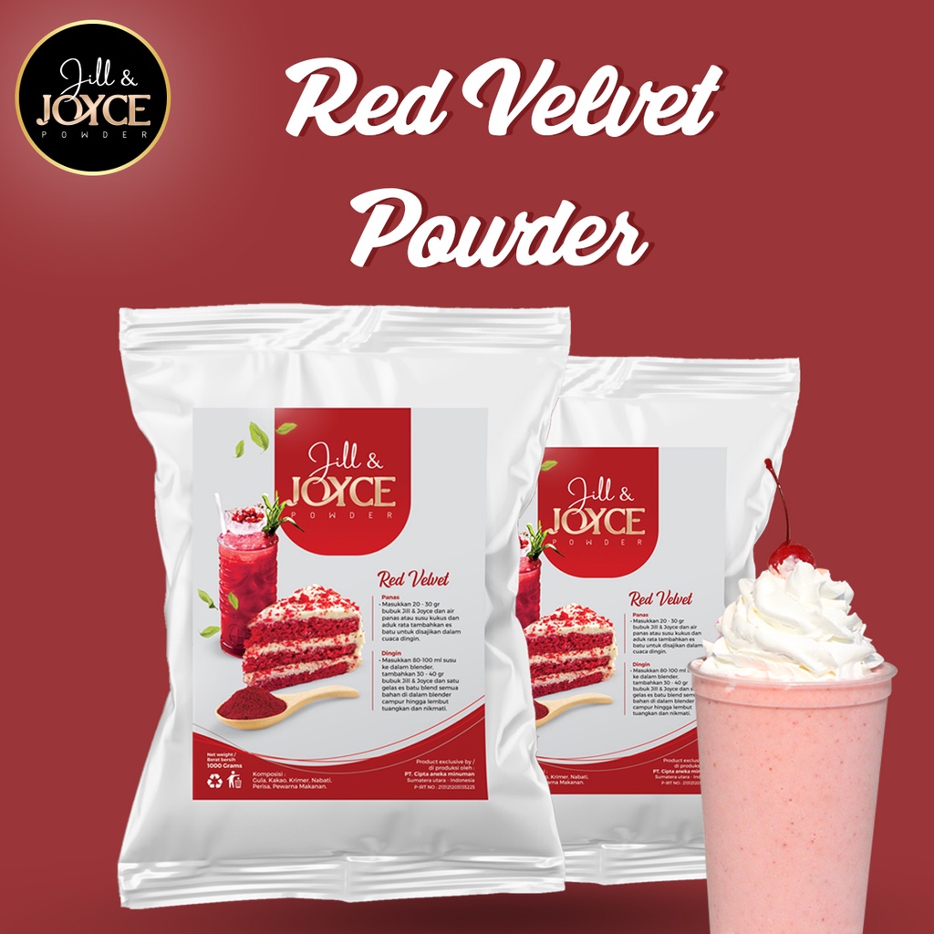 Jual JILL & JOYCE Red Velvet Powder 1Kg | Shopee Indonesia