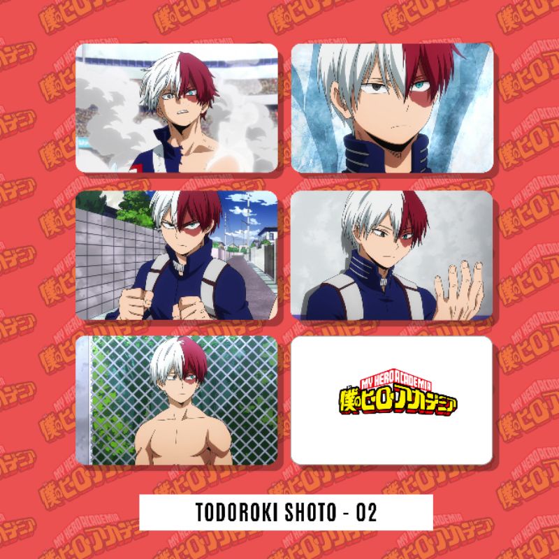 Jual BOKU NO HERO ANIME PHOTOCARD / TODOROKI BAKUGO MIDORIYA | Shopee ...