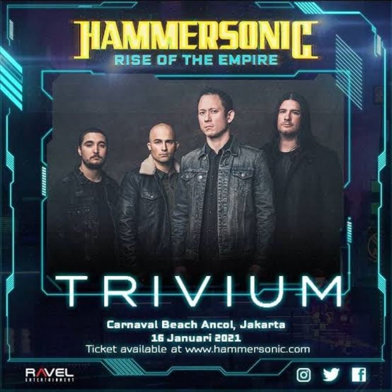 Jual HAMMERSONIC poster pamflet band punk metal cadas riot hiasan ...