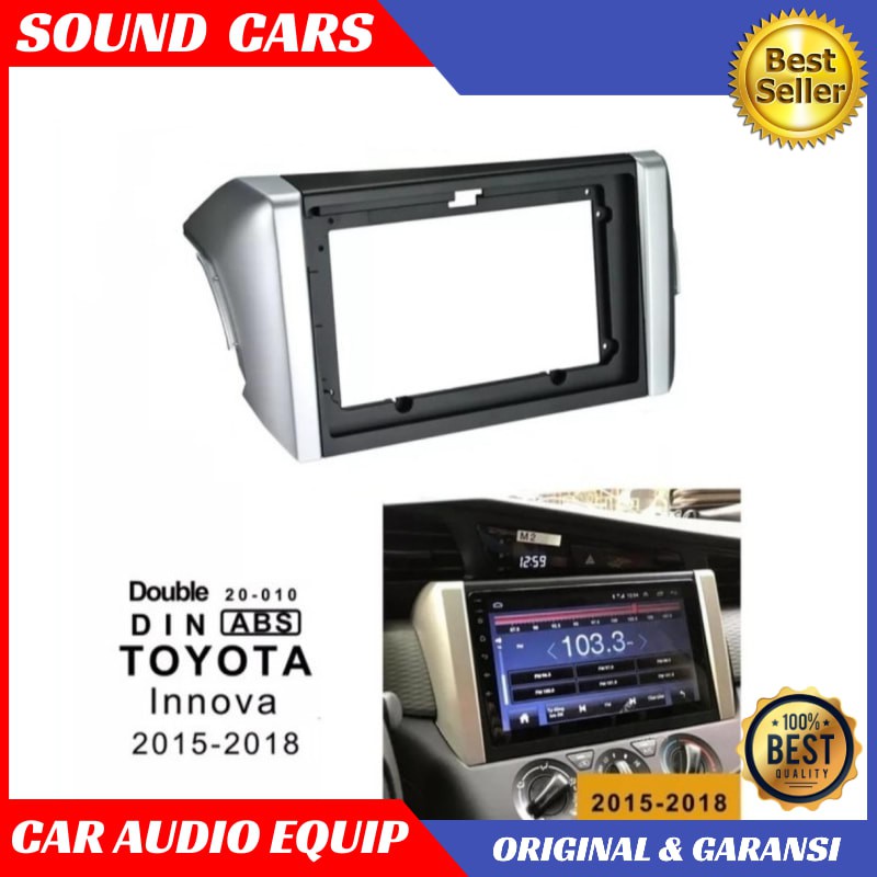 Jual Frame Head Unit Android 9 in Toyota Innova Reborn Best Quality ...