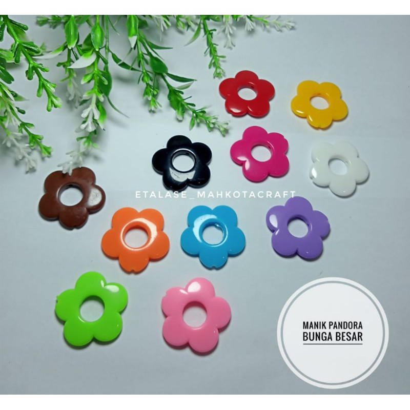 Jual Manik bunga pandora 3cm | Shopee Indonesia