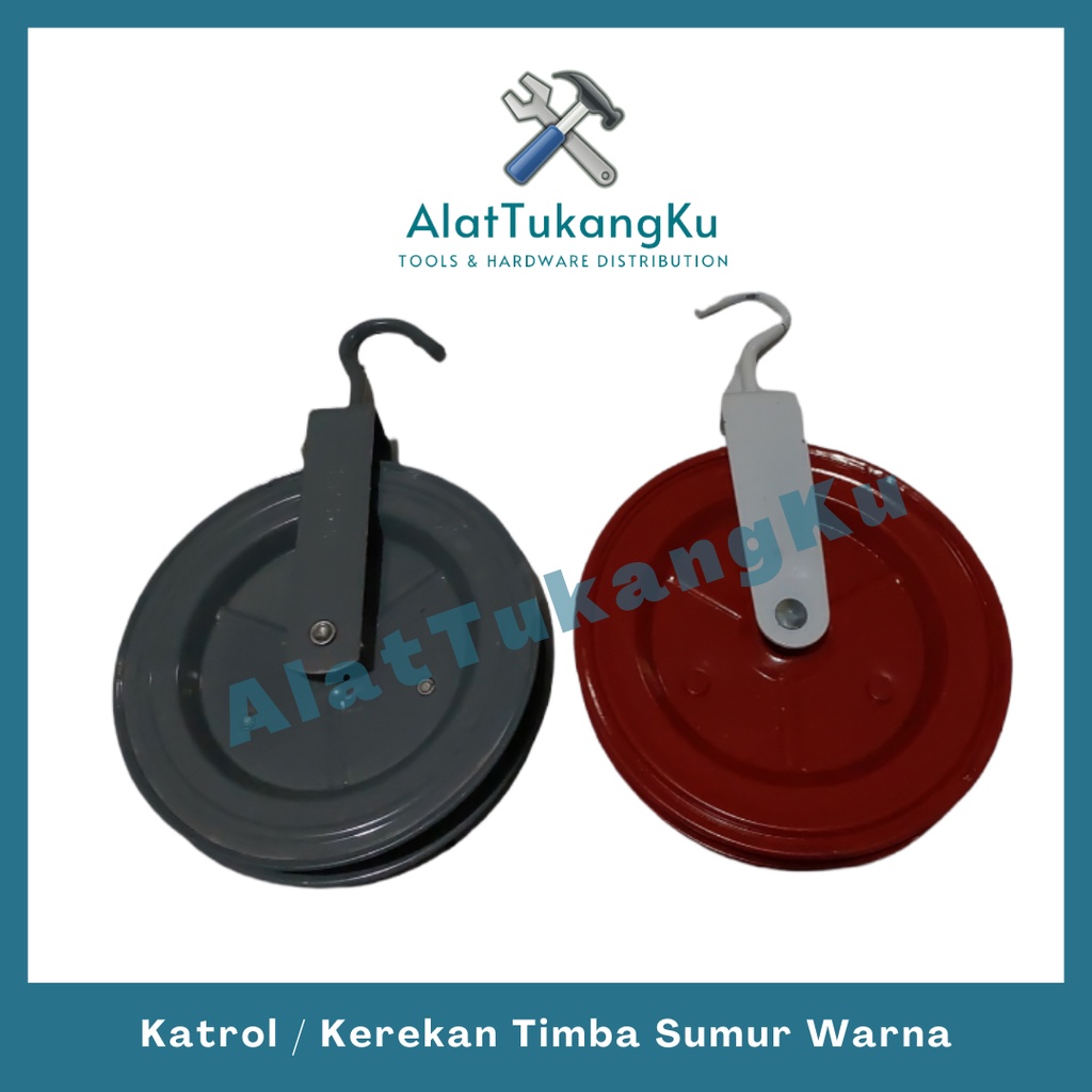 Jual Katrol Sumur / Katrol Timba / Kerekan Timba Sumur Warna | Shopee ...