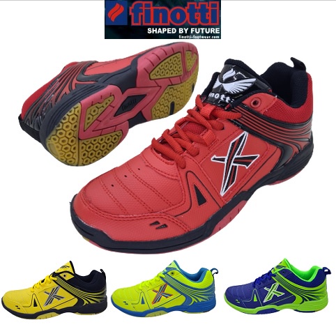 Jual Sepatu badminton bulu tangkis Finotti SMASH | Shopee Indonesia