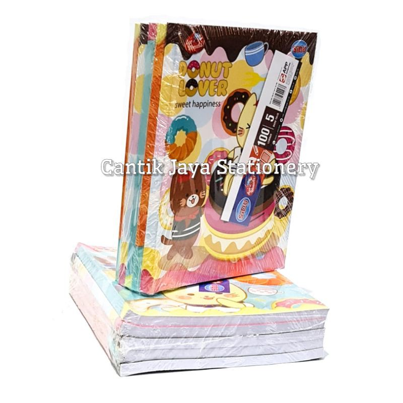 Jual 1 PAK / 5 Buku Tulis SIDU 100 Lembar SINAR DUNIA | Shopee Indonesia