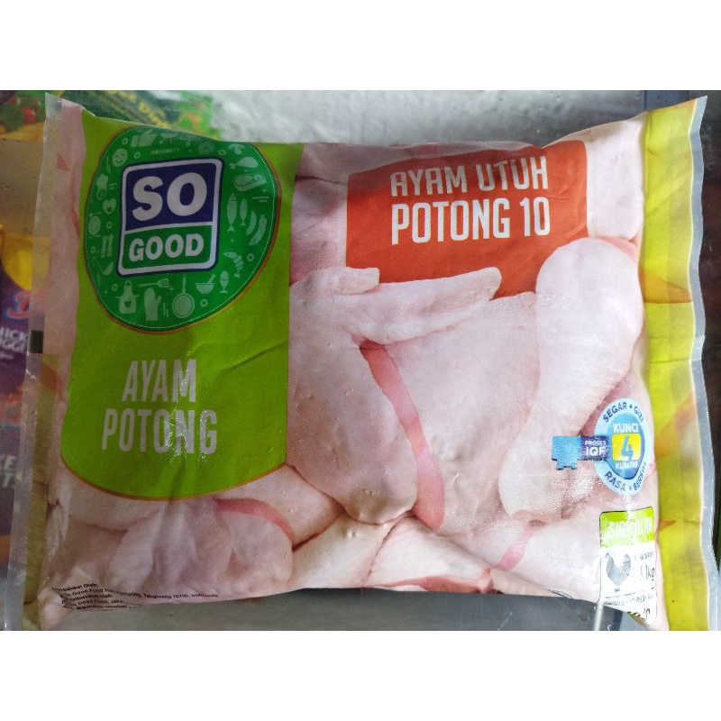 Jual So Good Ayam potong 1kg | Shopee Indonesia