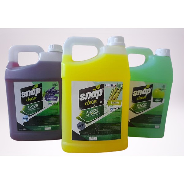 Jual Floor Cleaner Snap Clean 4 Liter | Shopee Indonesia