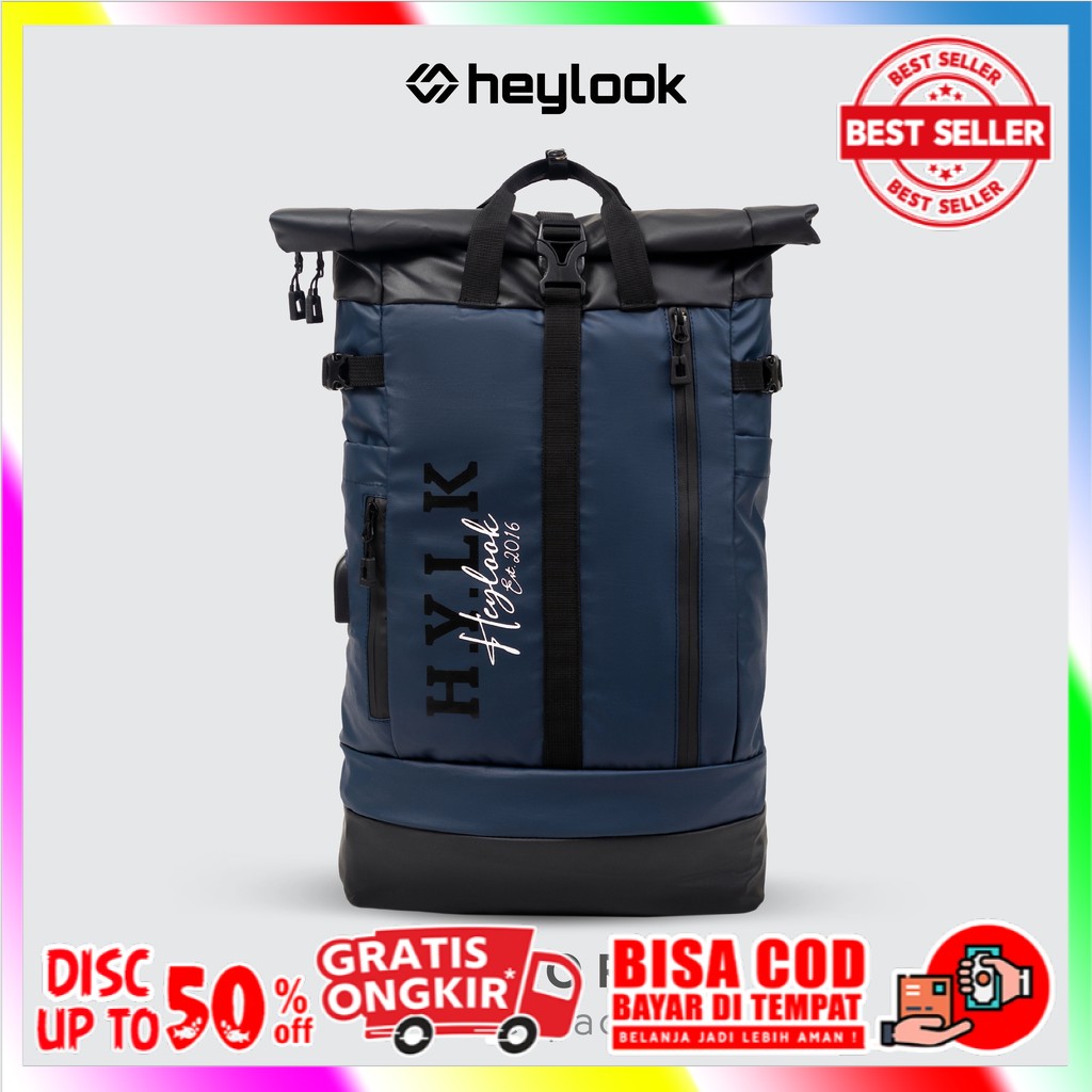 Jual TAS RANSEL PRIA ANTI AIR TERBARU BACKPACK THOR 28L BAHAN BIMO ...