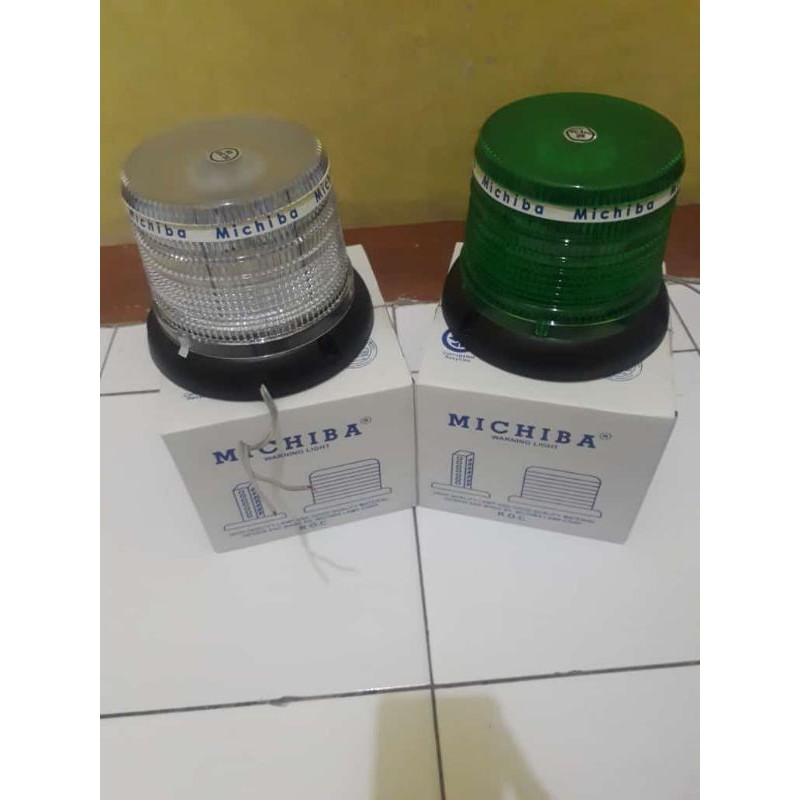 Jual Lampu rotari TRUK new michiba 12volt dan 24 volt | Shopee Indonesia