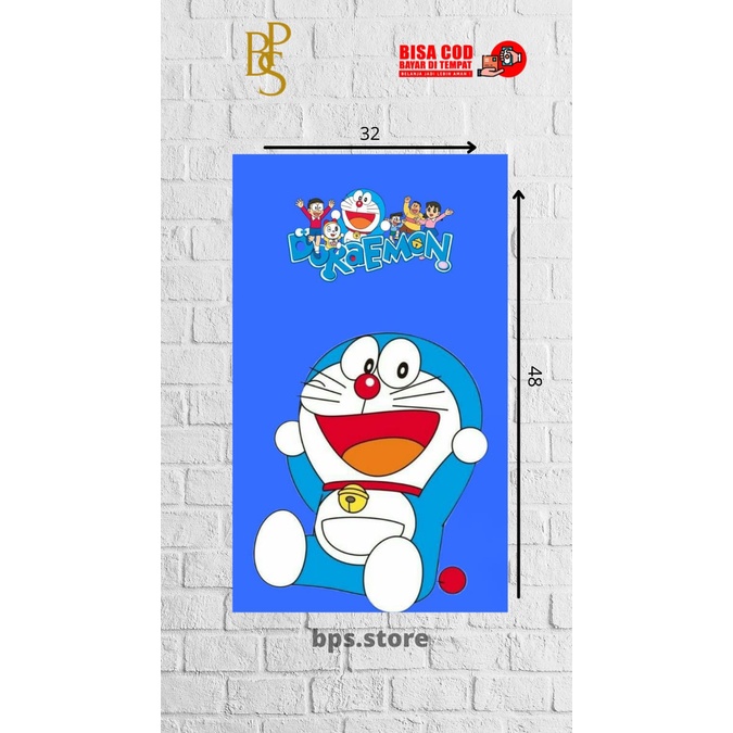 Jual POSTER HIASAN DINDING DORAEMON - POSTER DORAEMON - POSTER ANIME ...