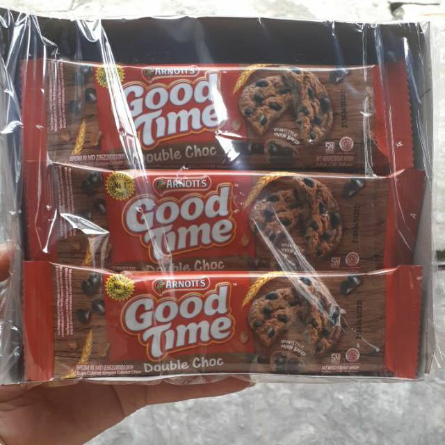 Jual Biskuit Good Time baru box isi 12 pcs | Shopee Indonesia