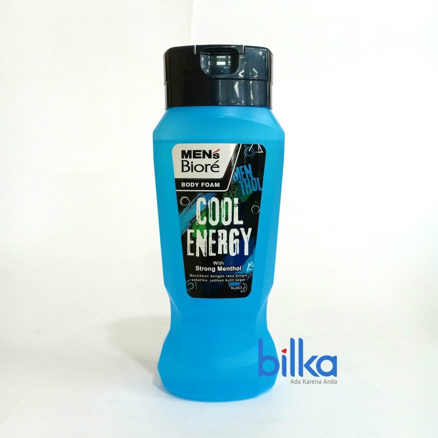 Jual MEN'S BIORE Body Foam COOL ENERGY 250ml | Shopee Indonesia