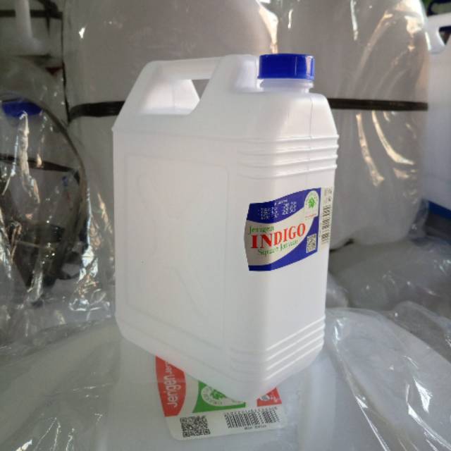 Jual Jerigen 2 liter Indigo Green Leaf jerrycan | Shopee Indonesia