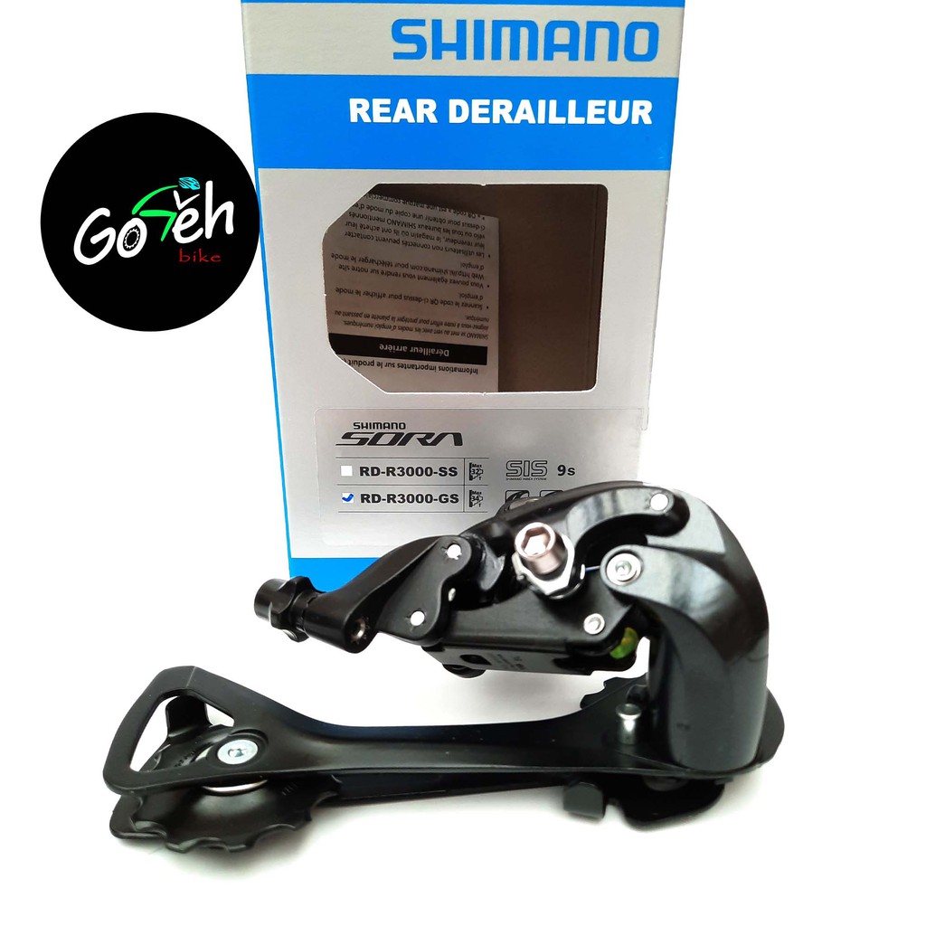 Jual RD Rear Derailleur SHIMANO SORA R3000 GS 9 Speed Long | Shopee ...
