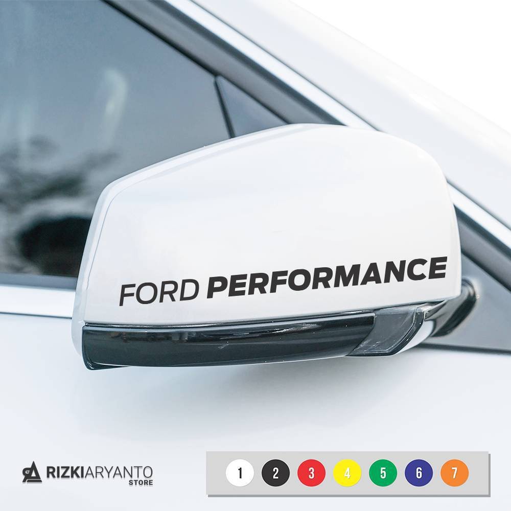 Jual Stiker Spion Mobil Racing Ford Performance Sticker | Shopee Indonesia