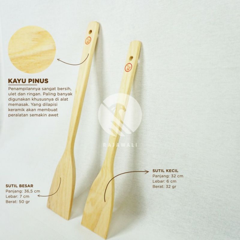 Jual RAJAWALI SUTIL KAYU PINUS SODET PINUS RINGAN SOTIL KAYU SPATULA ...