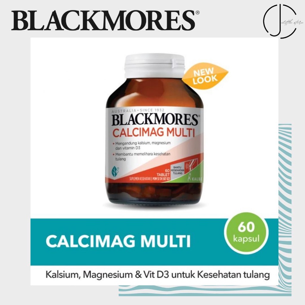 Jual Blackmores Calcimag Multi BPOM Kalbe (Obat Tulang) - 30 tablet / 60 tablet | Shopee Indonesia